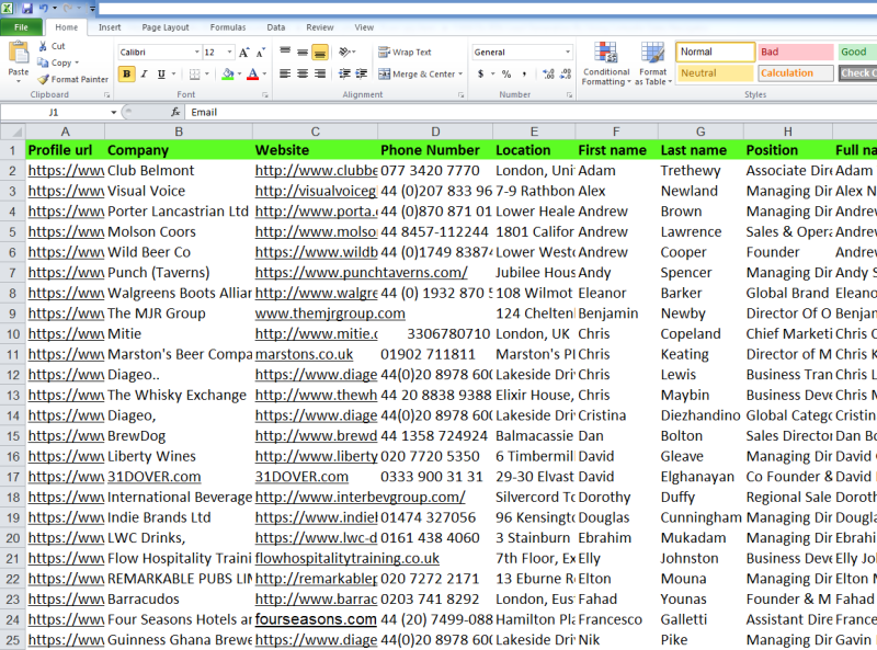 My Lead Generation Prospect List Buildings Protfolio by Md. Mahadi ...