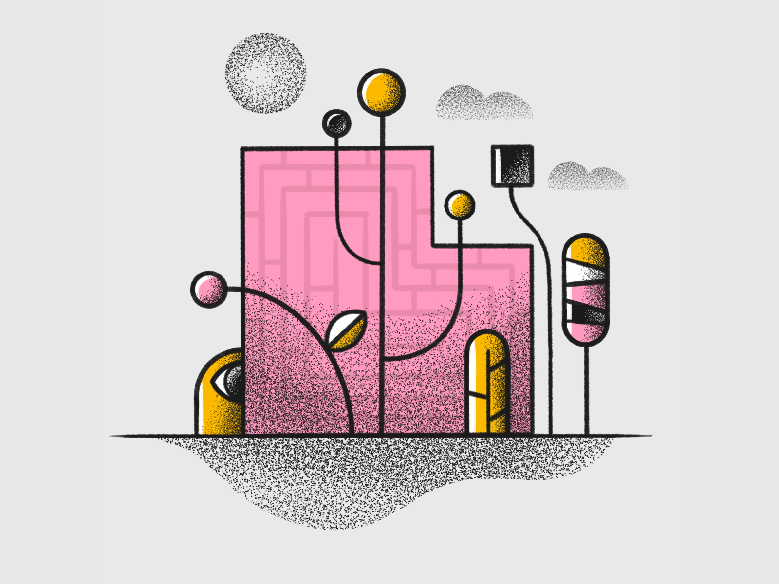 36 Days of Type 07 - L by Dan Ross on Dribbble