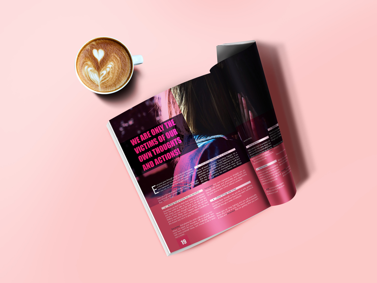 Magazine Design by Doaa Sayed on Dribbble