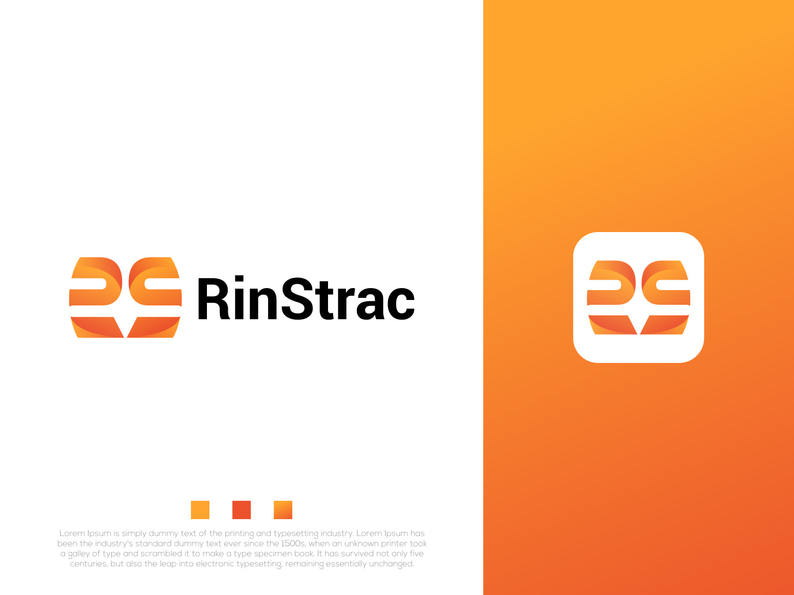 RS RinStrac Company Logo Design by Md.Imon Hossain on Dribbble