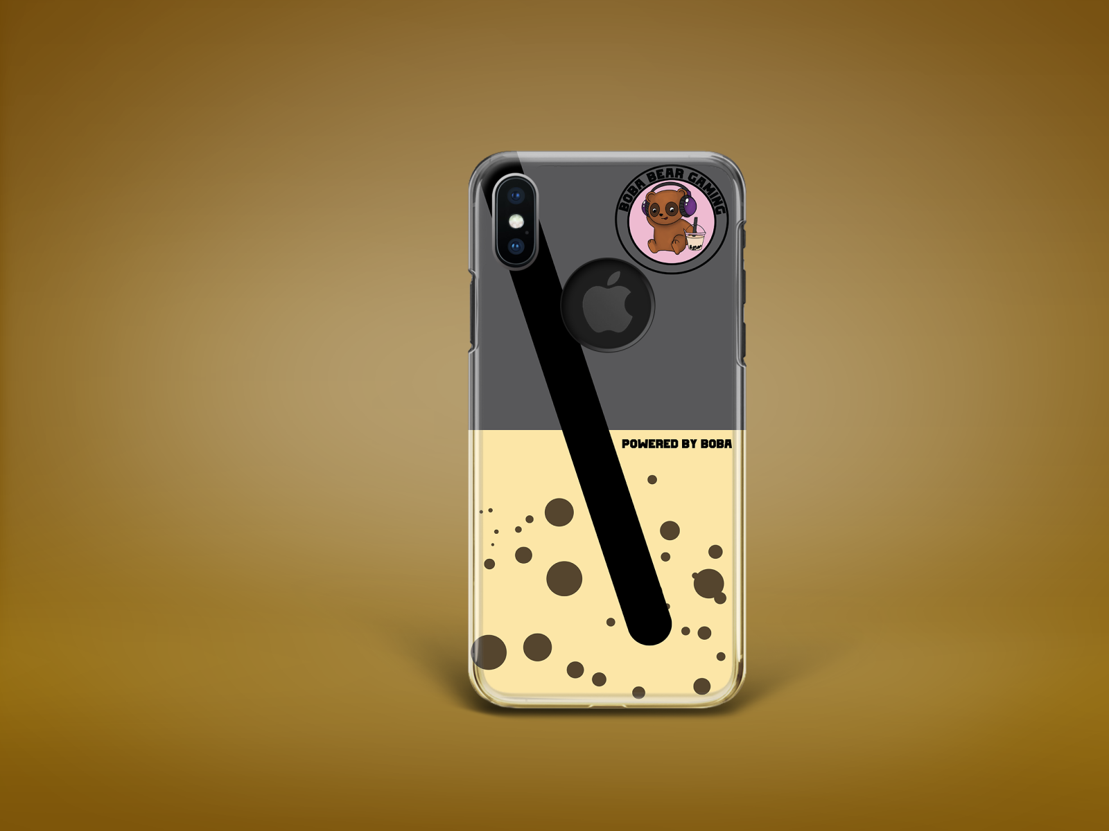 Boba Bear Gaming Phone Case by Justin Wilson on Dribbble