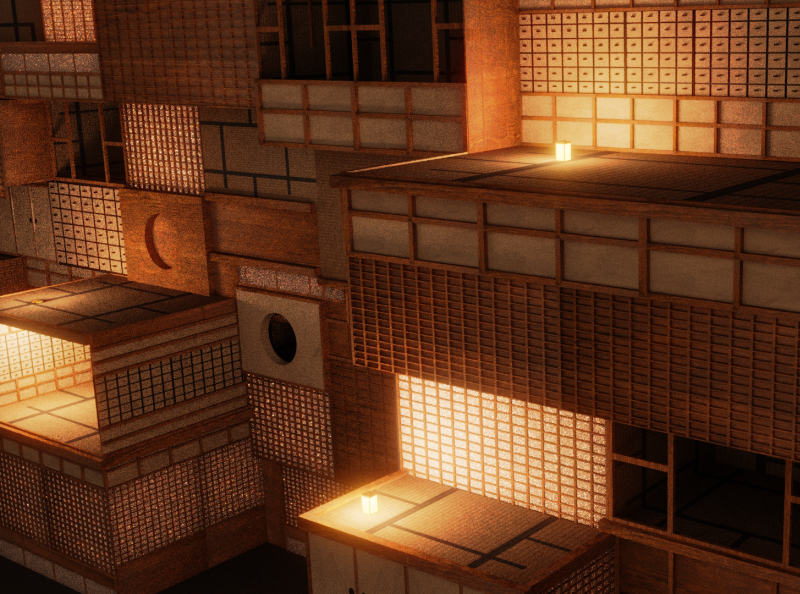 Infinity Fortress From Demon Slayer by ZiziPAO on Dribbble