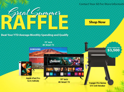 Summer Raffle by Jose Vargas on Dribbble