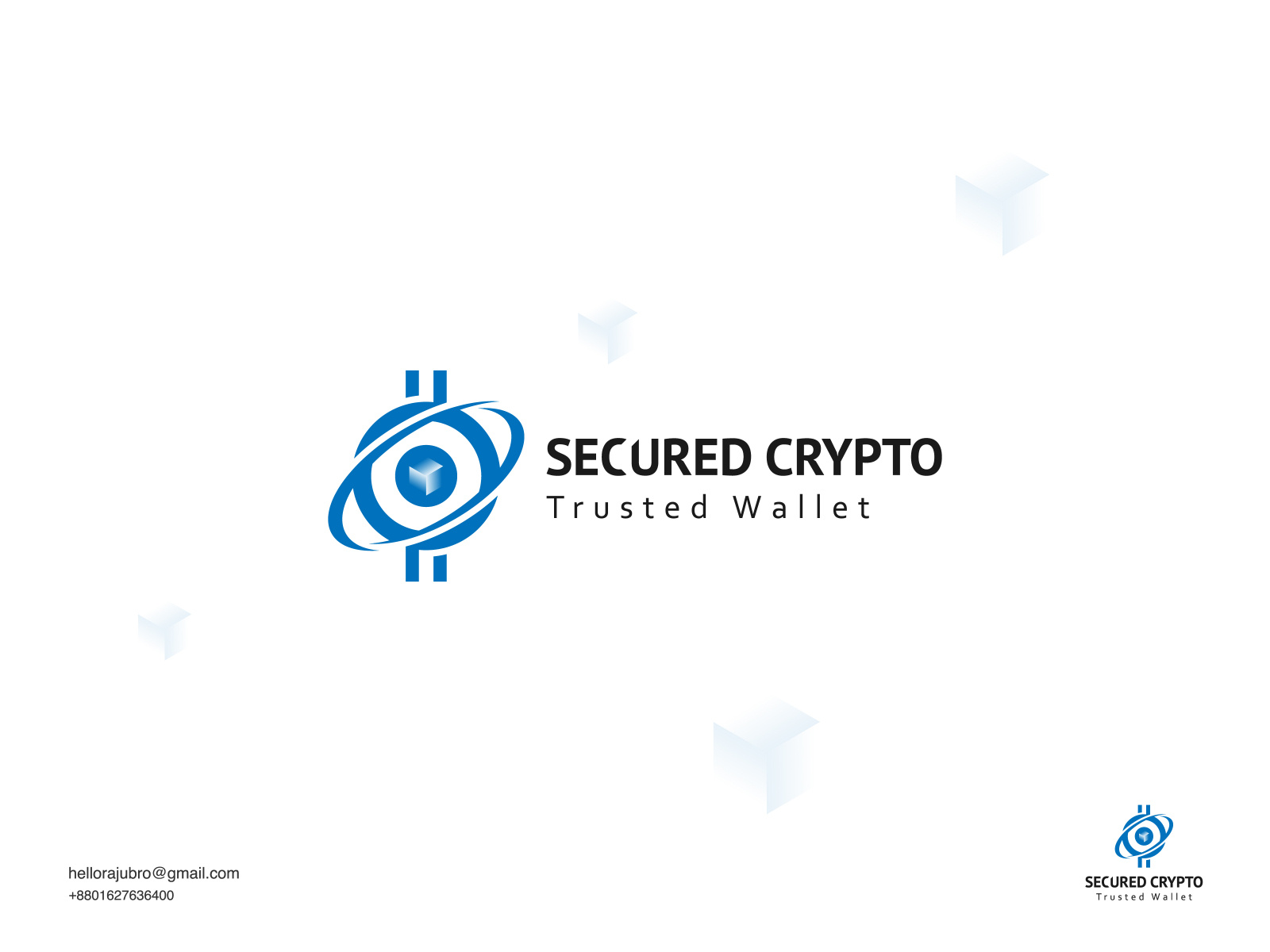 Crypto Blockchain Planet Logo Concept by Md Rezaul - Logo Designer on ...