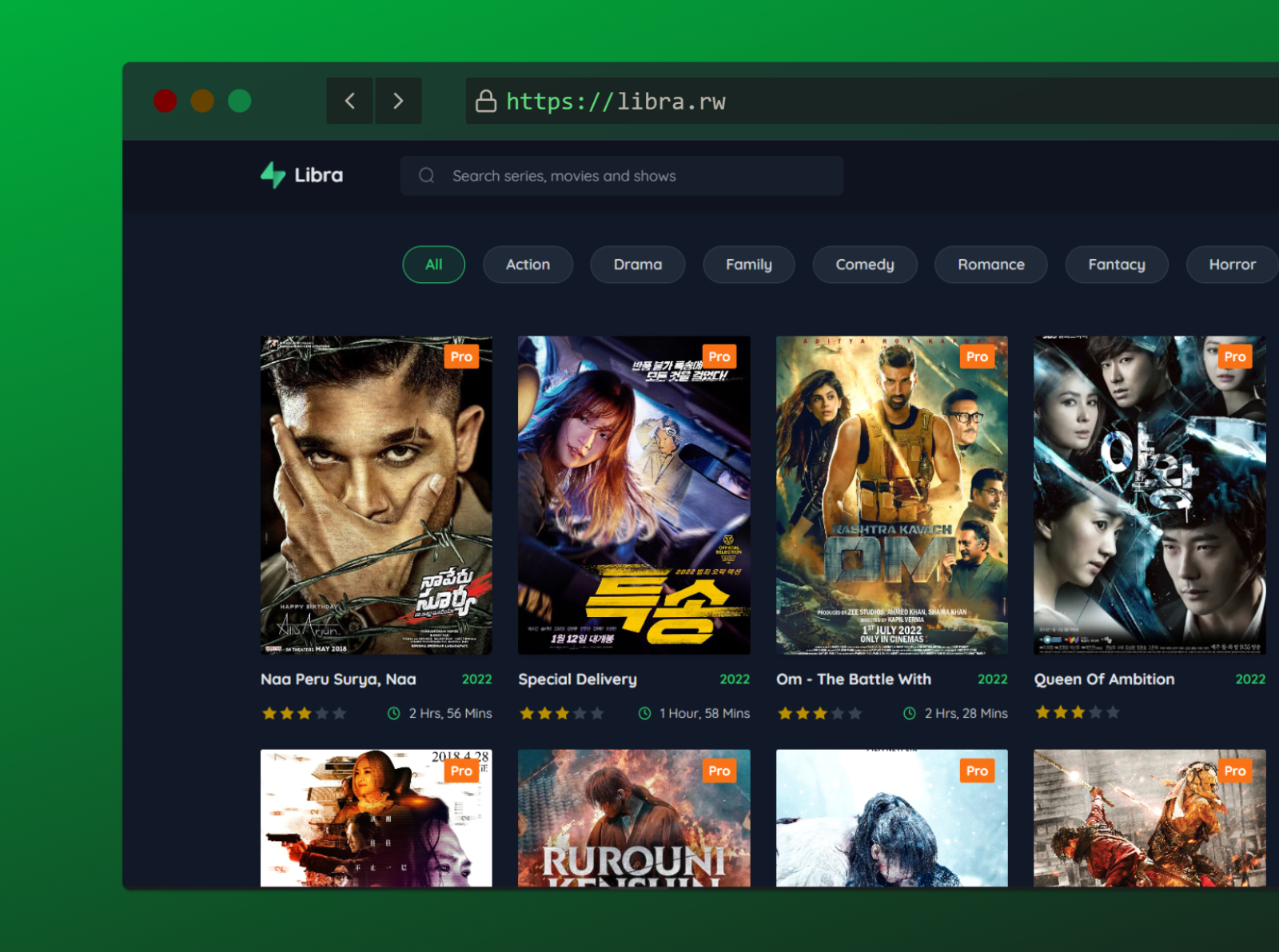 Libra movies streaming ui design by Ntwali Edson on Dribbble