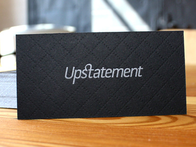 Upstatement Cards (Back) by Upstatement on Dribbble
