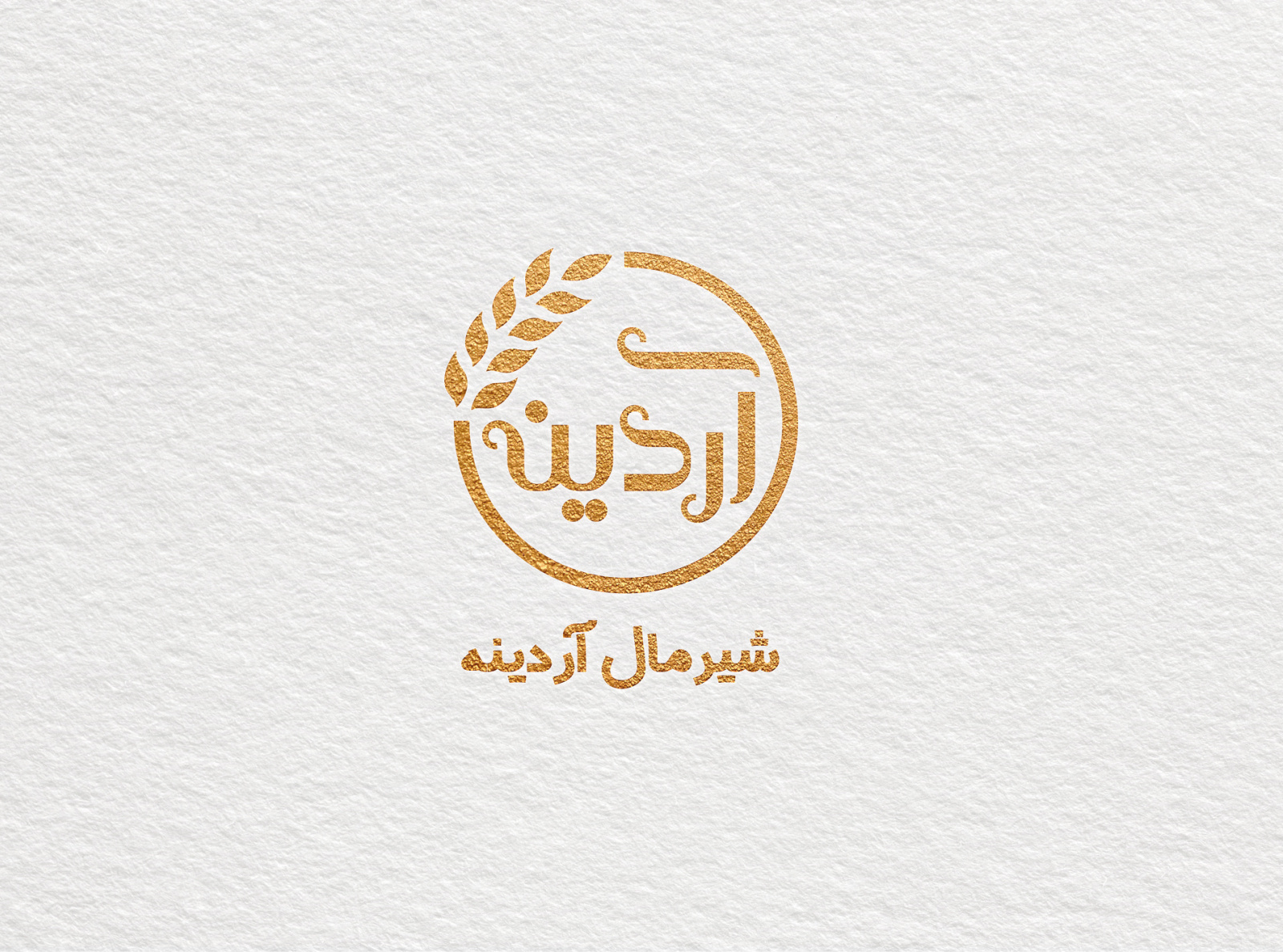 logo design for Ardine shirmal by maryam yahyaie on Dribbble