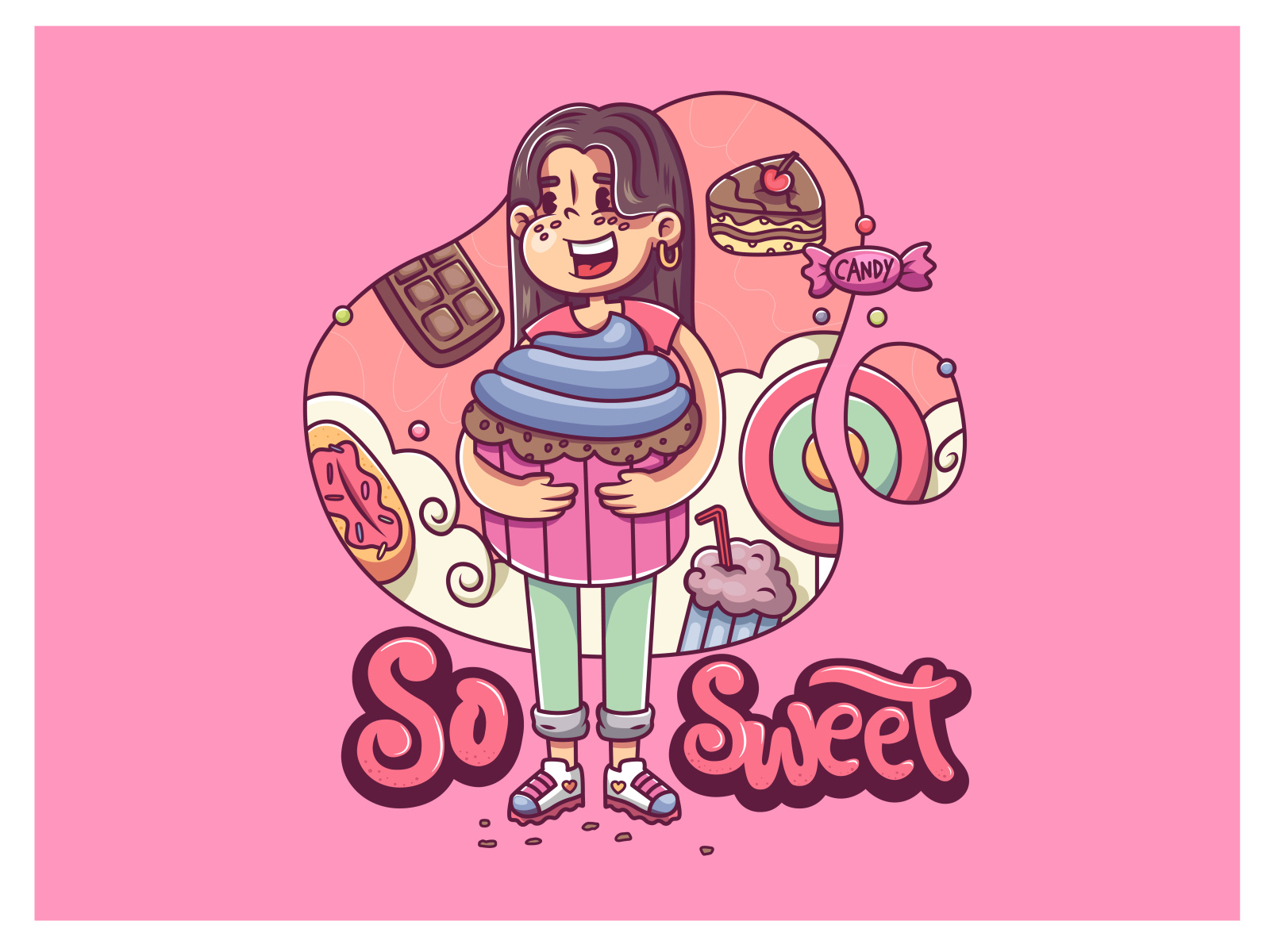 So Sweet by Dony ilica on Dribbble