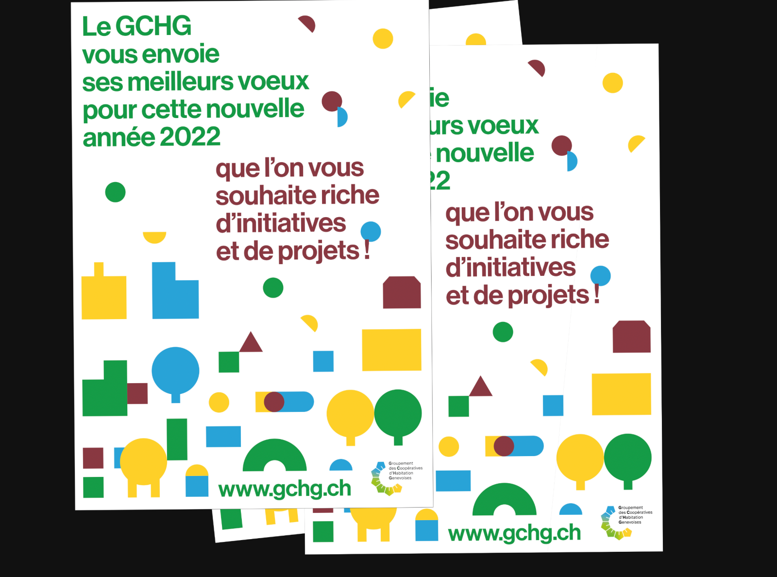 GCHG greeting card 2022 by anaelle jud on Dribbble