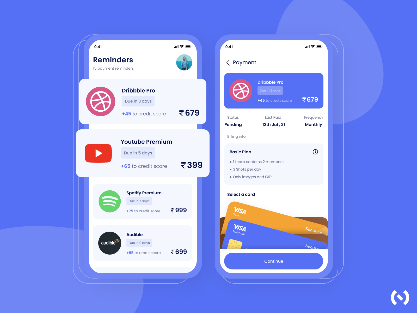 Payment Reminder by Raghabendra Sahu for HQ on Dribbble