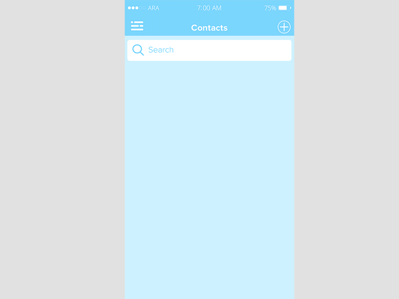 Contact Animation by Raditya Maulana Anuraga on Dribbble