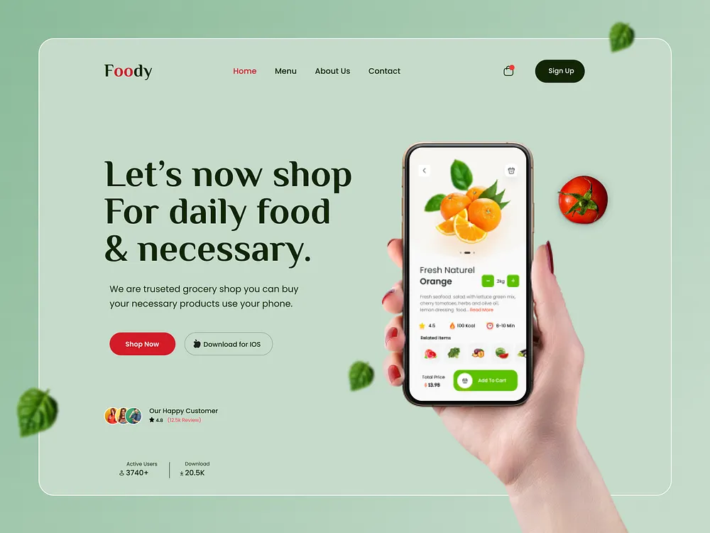 Grocery Website designs, themes, templates and downloadable graphic ...