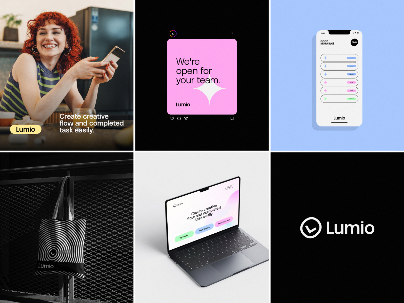 Lumio® Identity by MKP® on Dribbble