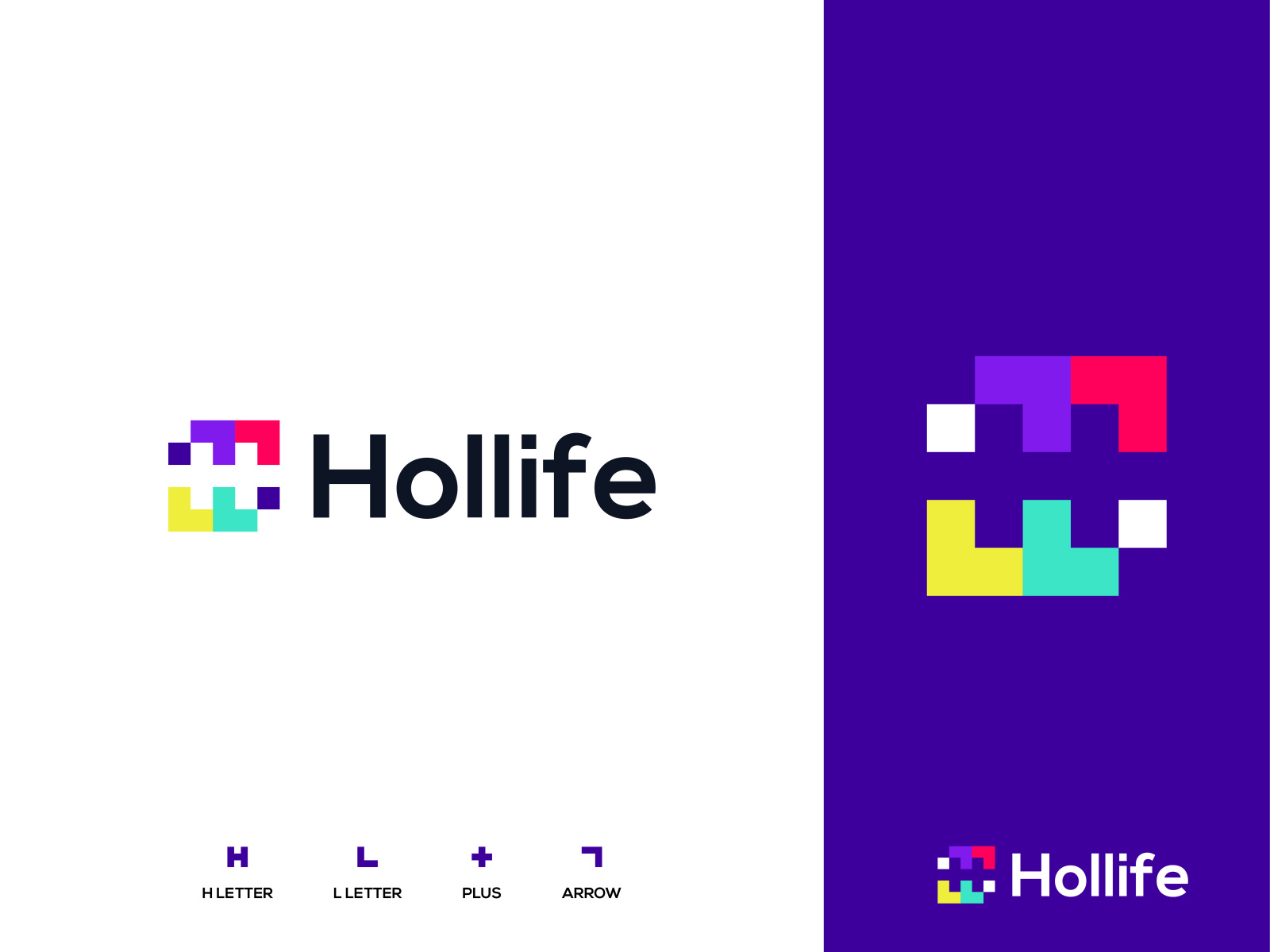 Hollife Logo Design by MD. PERVEZ HASAN RUBEL on Dribbble