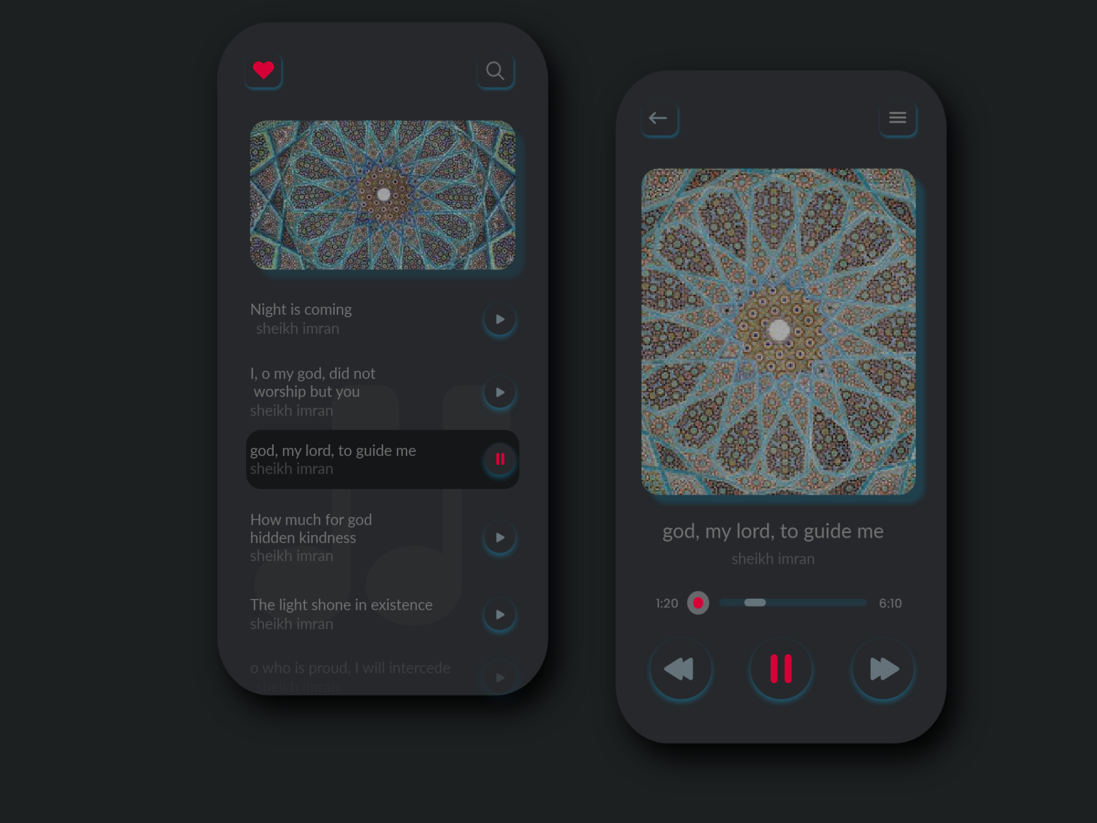 black music player by mohamed youssef on Dribbble