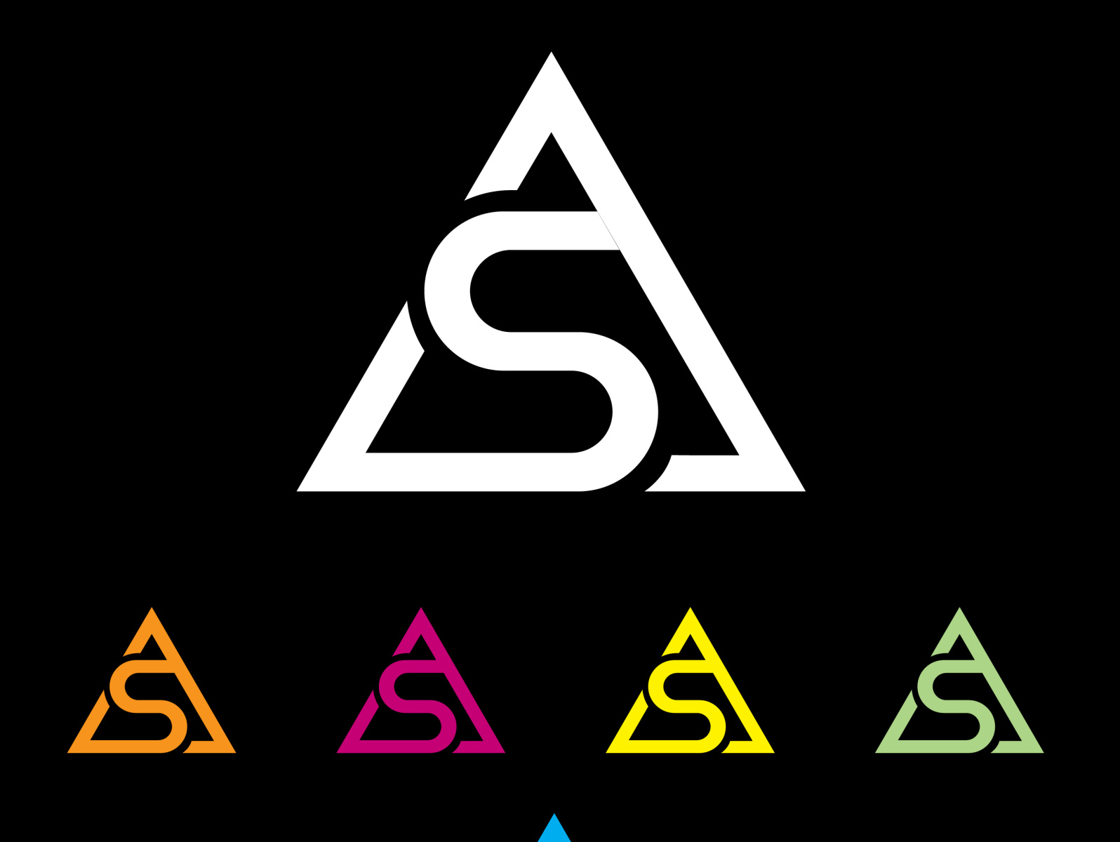 AS Logo Design with rsgdbd by RS Sumon-Creative Design on Dribbble