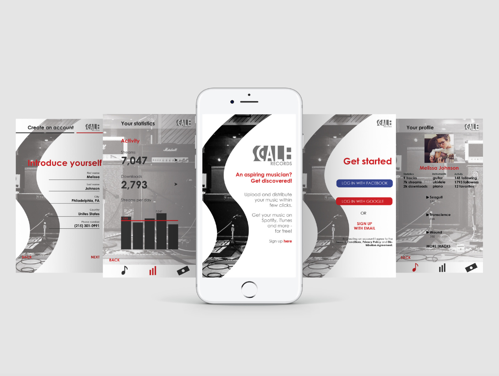 Scale - App Design by Nelly Efron on Dribbble