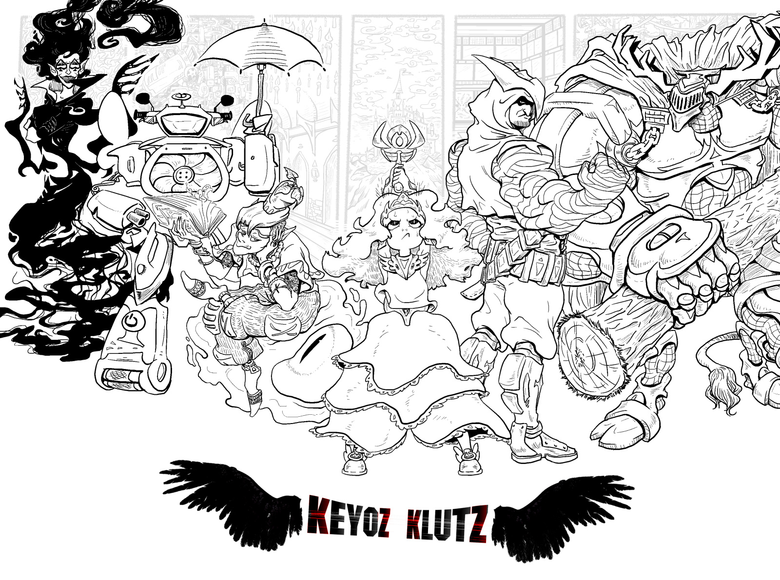 Dribbble - Keyoz Klutz.jpg by Khawarzcall