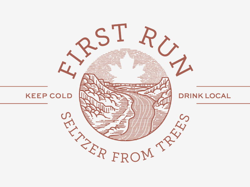 First Run Seltzer by Brian Steely on Dribbble