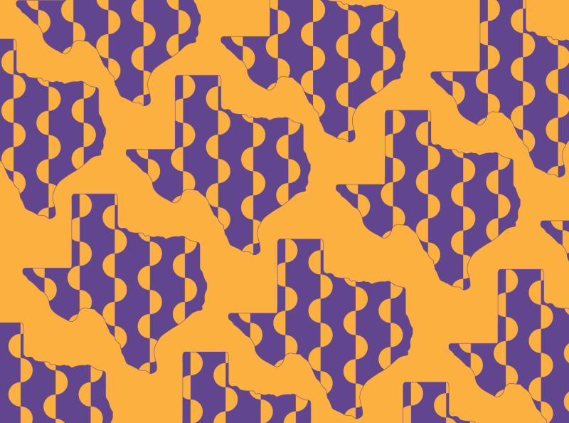 Groovy Texas by Grace Svoboda on Dribbble