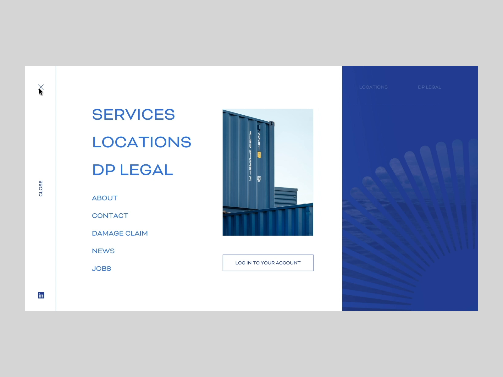 Dps Intro Side Menu Animation By Glenn Catteeuw On Dribbble