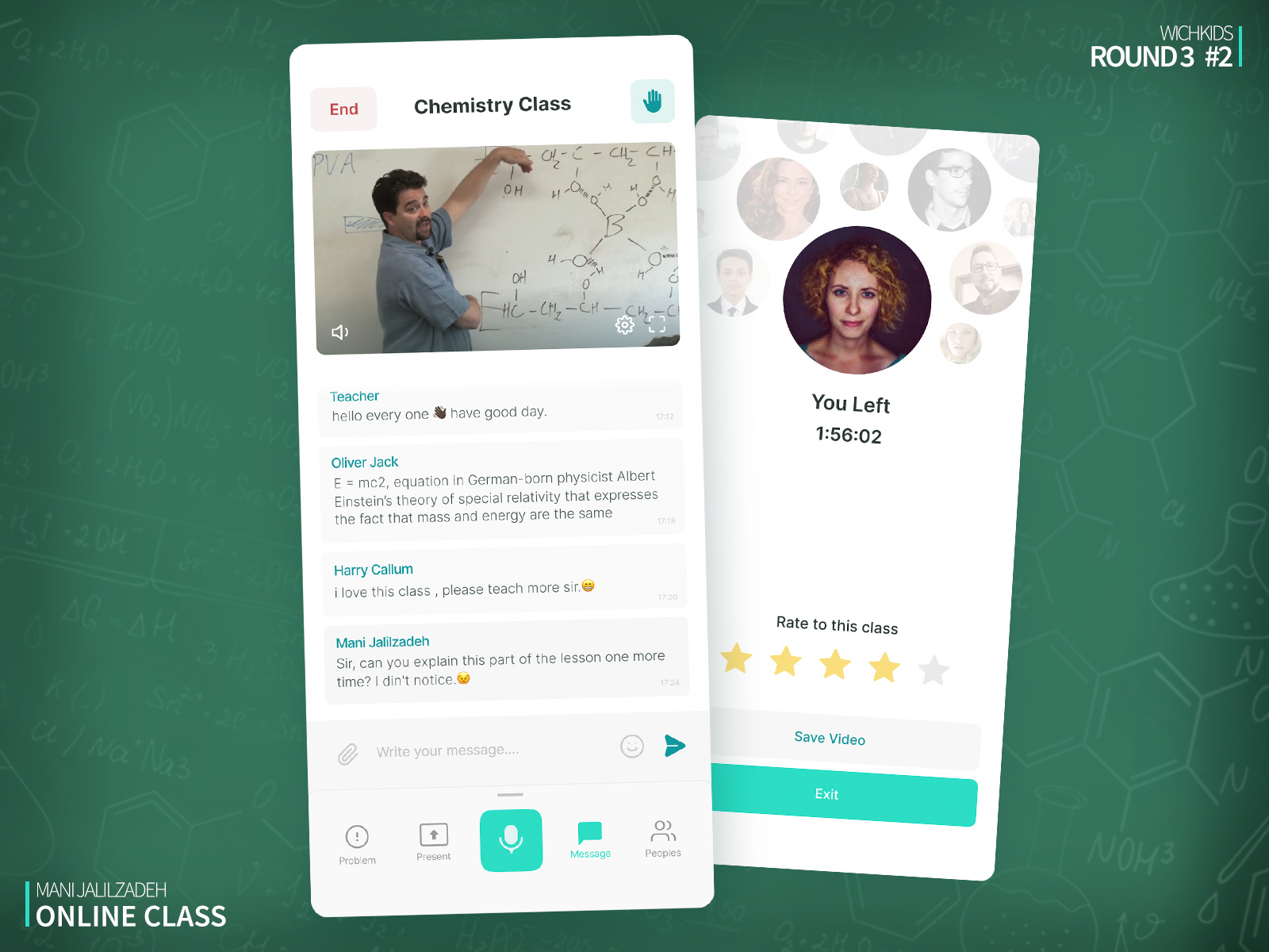 Online Classroom App by Mani Jalilzadeh on Dribbble