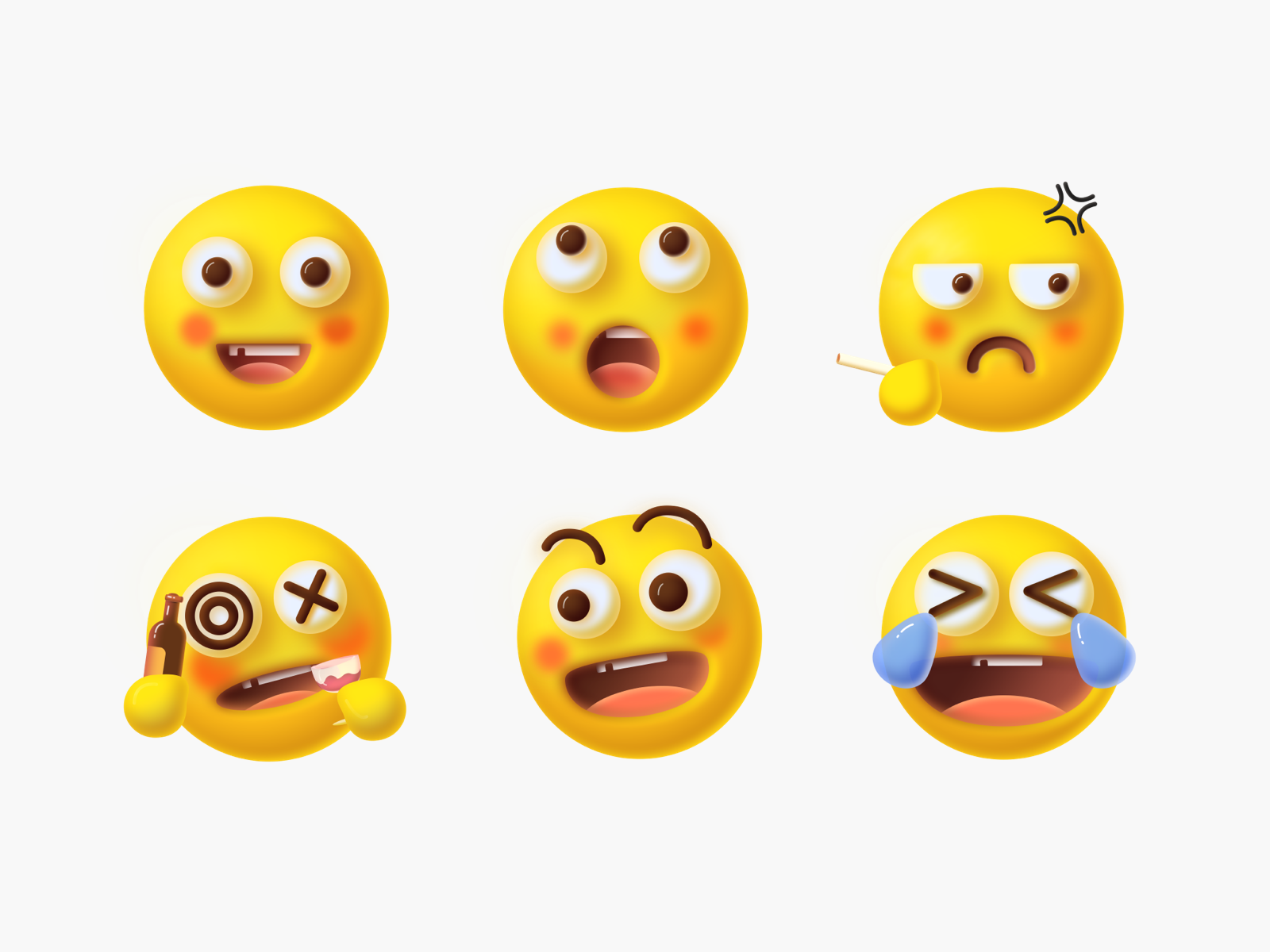 Emoji expression by Resuscitation on Dribbble