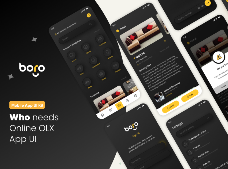 OLX Redesigned by Abhishek Pixelkare on Dribbble