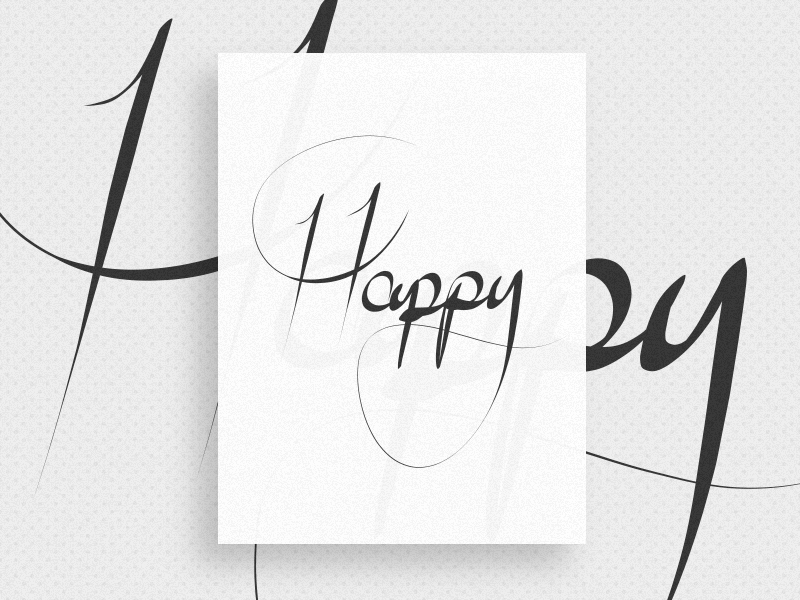Happy by Winowiecki on Dribbble