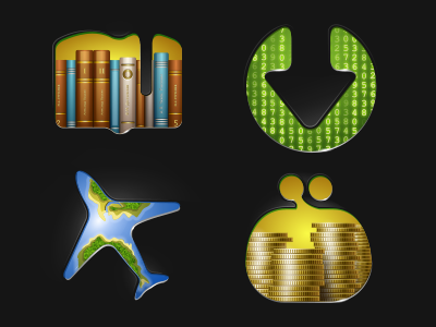 Icons for AYYO by Denis Sazhin on Dribbble