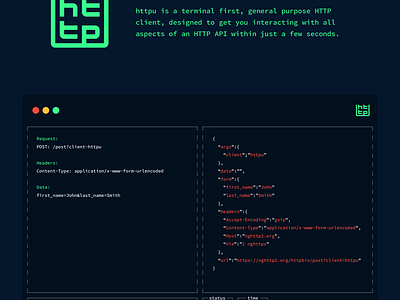 httpu by Damian Kidd on Dribbble