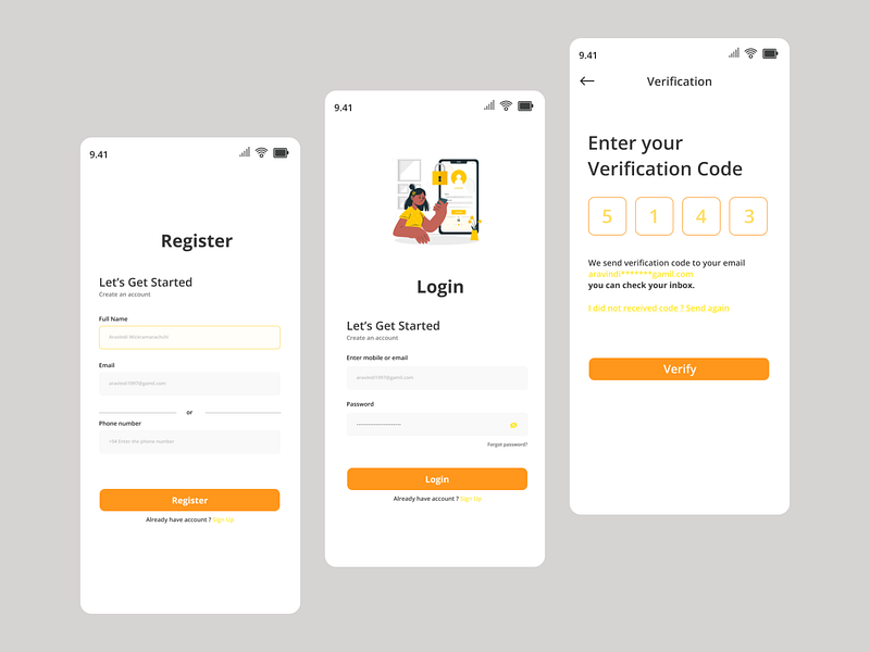 Simple Login UI by Aravindi Wickramarachchi on Dribbble Simple Login UI by Aravindi Wickramarachchi on Dribbble
