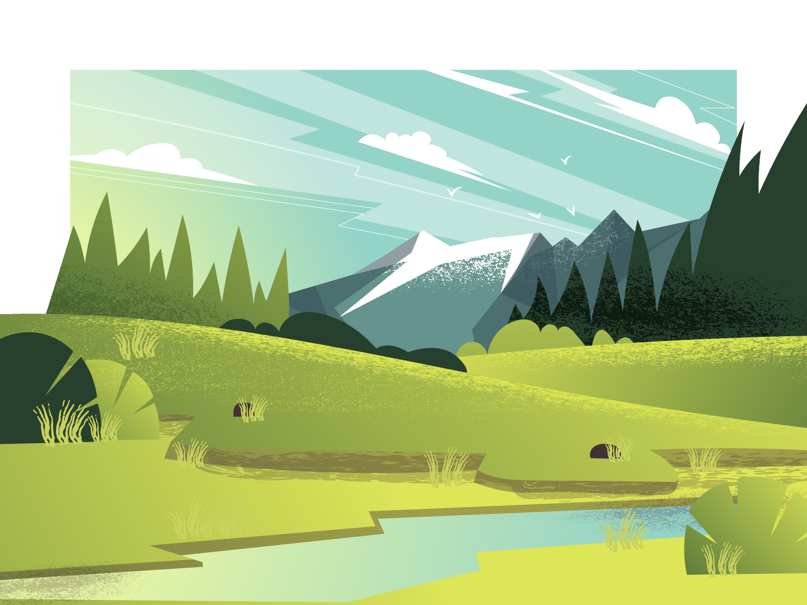 Location by Spoonful Of Inspiration on Dribbble