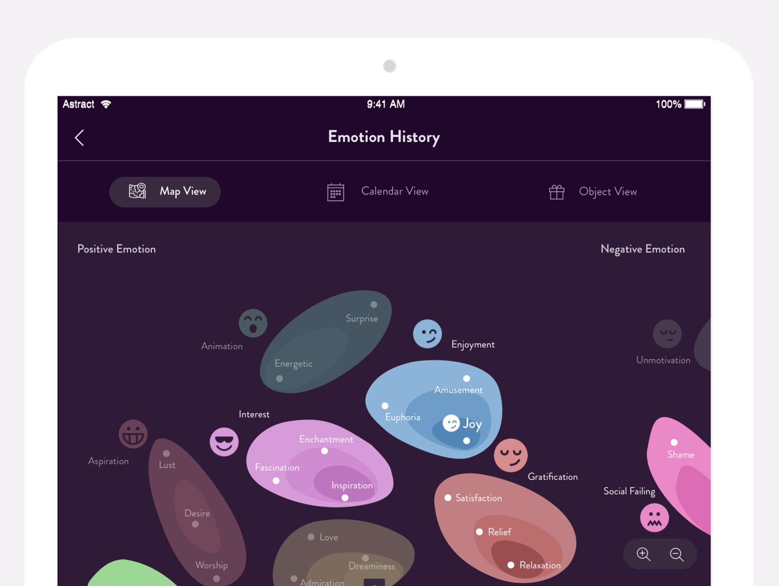 Emotion History by Xijin Zhong on Dribbble