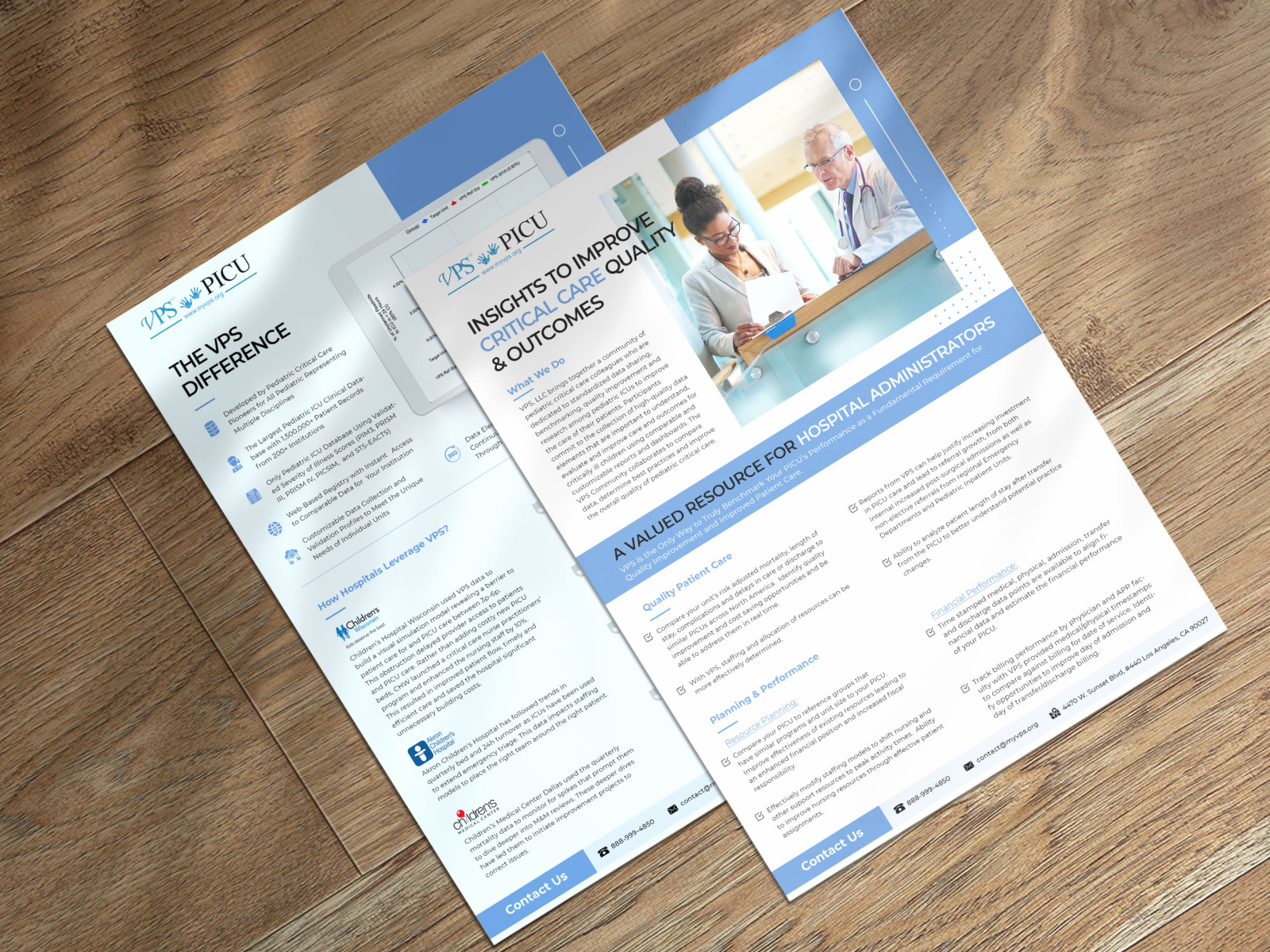 VPS Sell Sheet by Kosmos Creatives on Dribbble