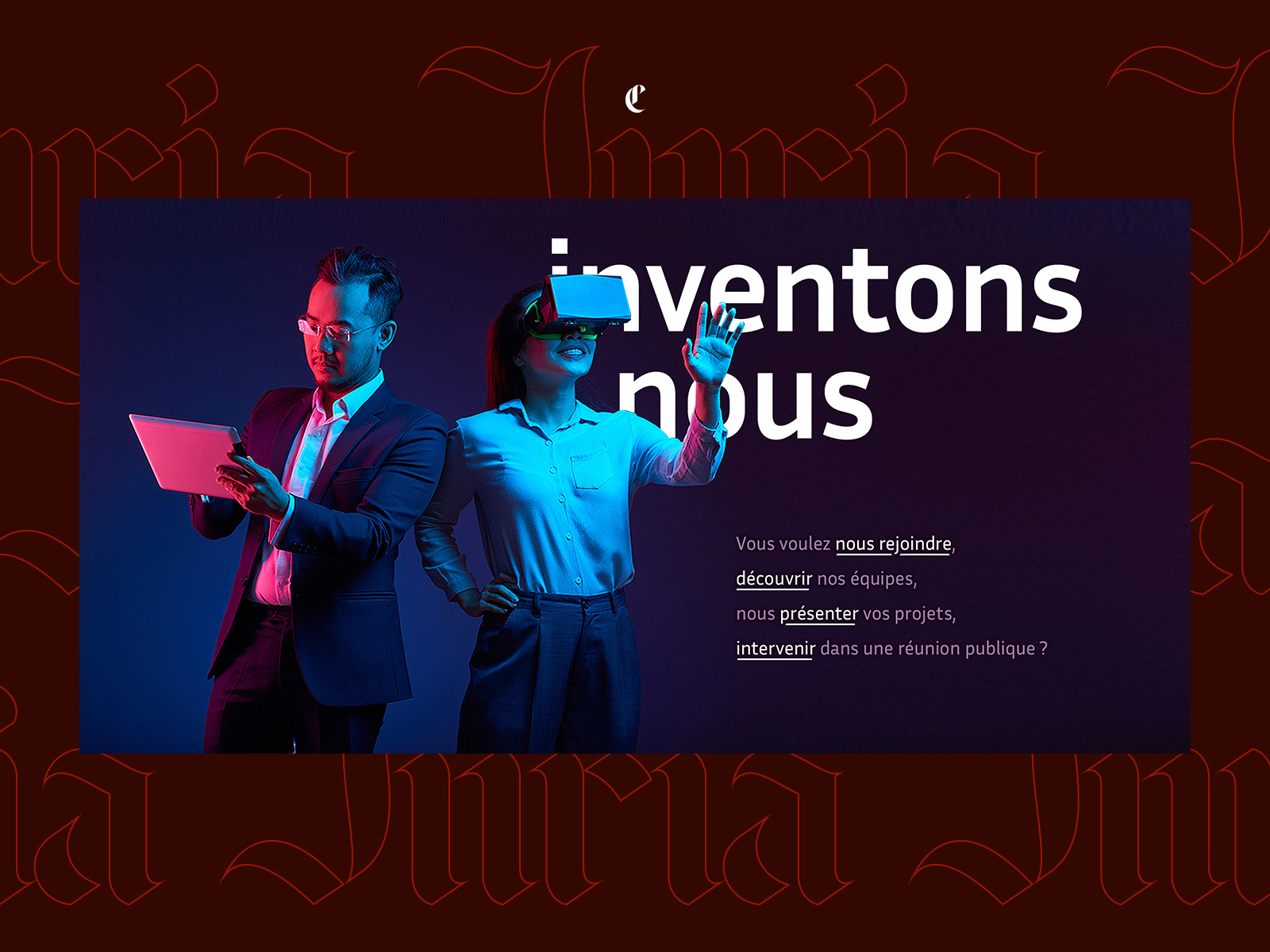 Inria by Flot Noir ™ ⏤ Studio on Dribbble