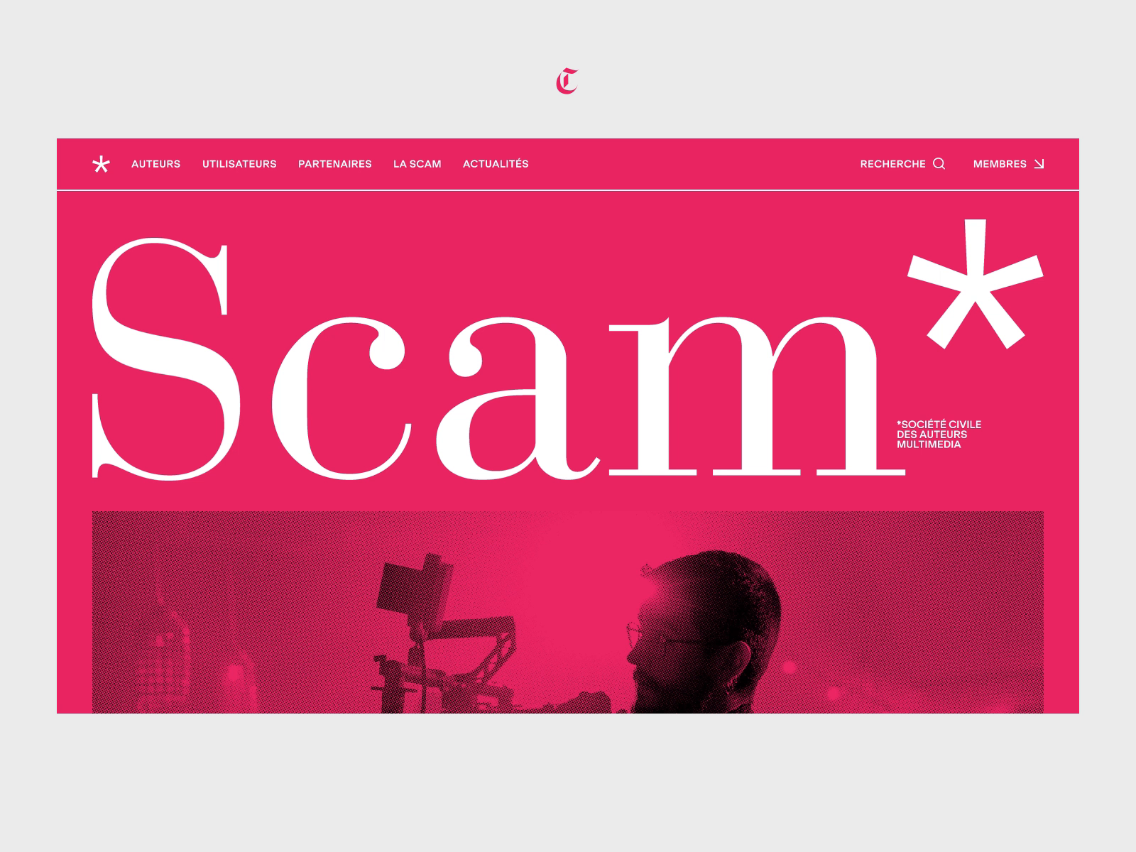 La Scam* by Flot Noir ™ ⏤ Studio on Dribbble