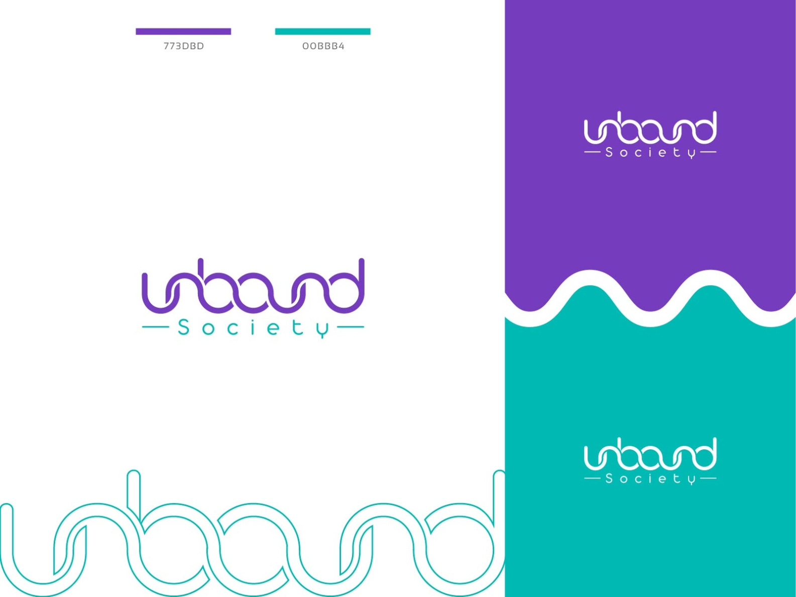 Unbound logo by Tayyab on Dribbble