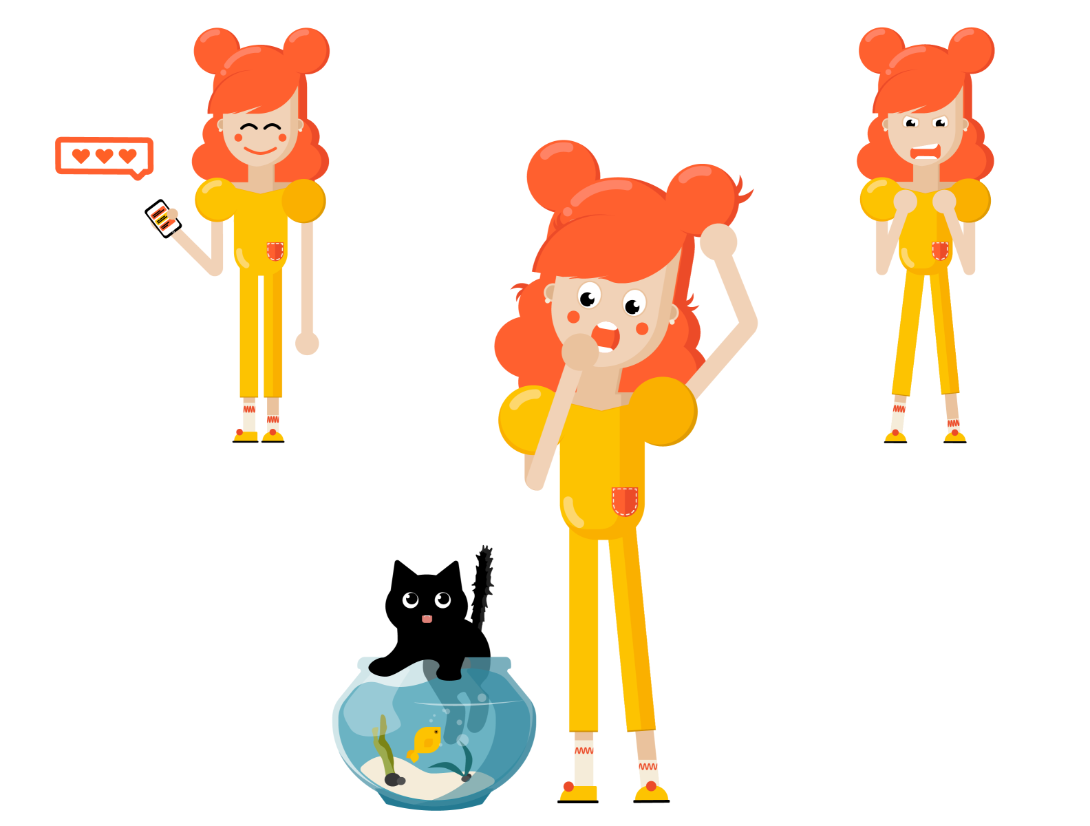 Character by Zlata on Dribbble