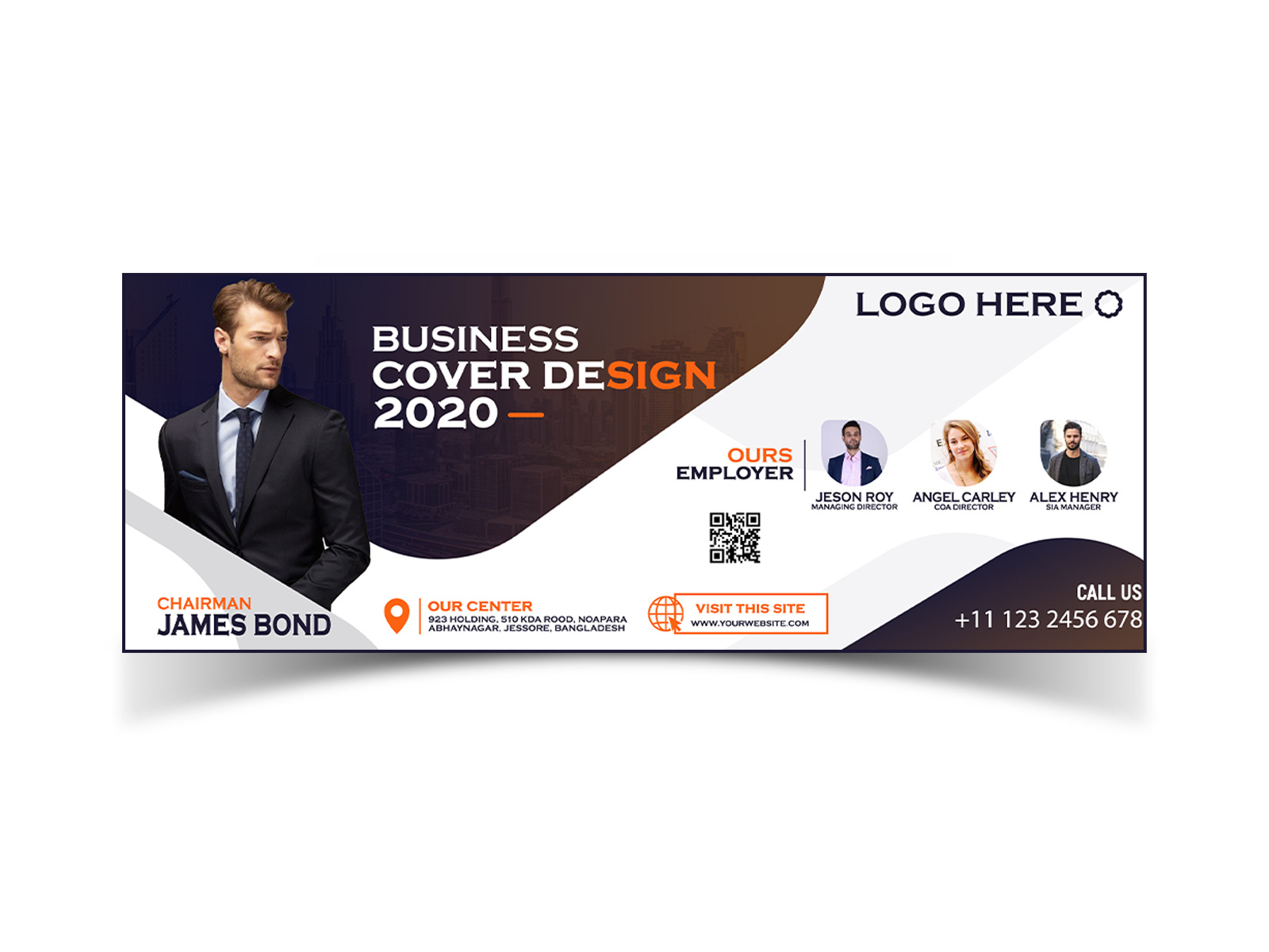 Facebook cover design by Murad Parvej on Dribbble