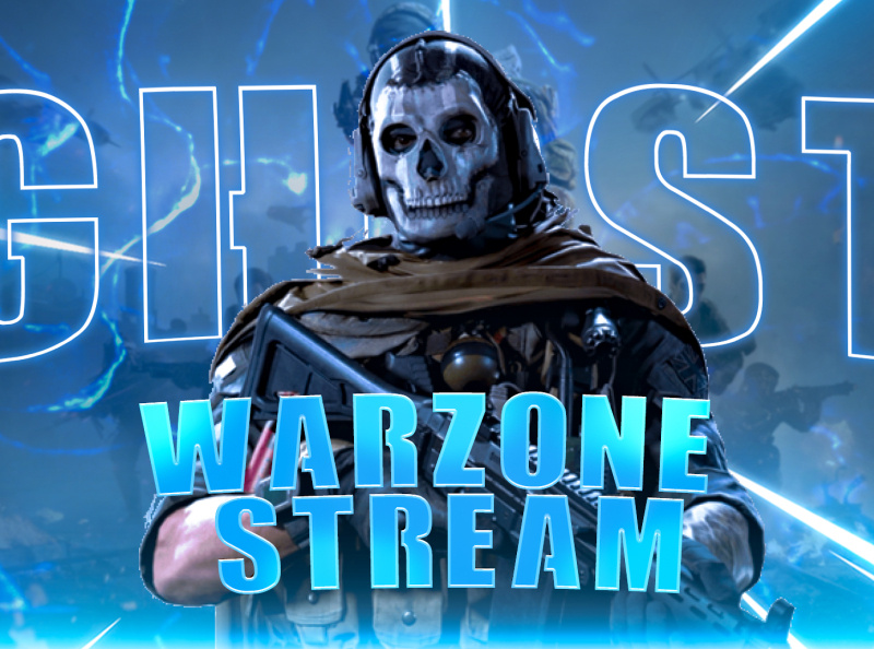 warzone stream thumbnail by Malik Designs on Dribbble