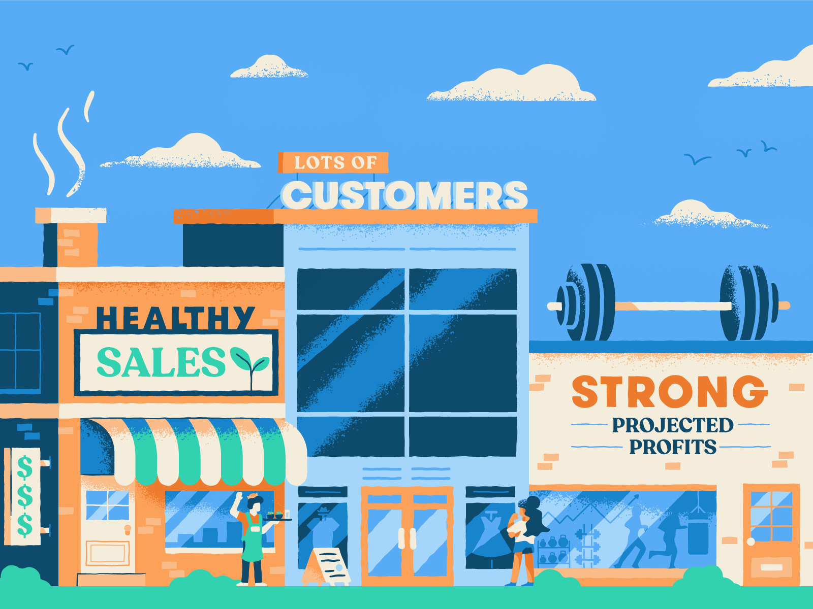 Strong Business Signs by Erikas for Siege Media on Dribbble