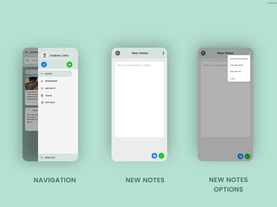 Notes App UI by Naresh Namani on Dribbble