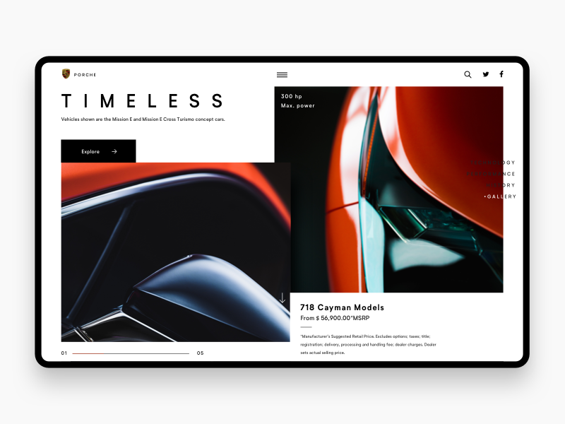 Timeless Concept by Nicholas Mueller on Dribbble