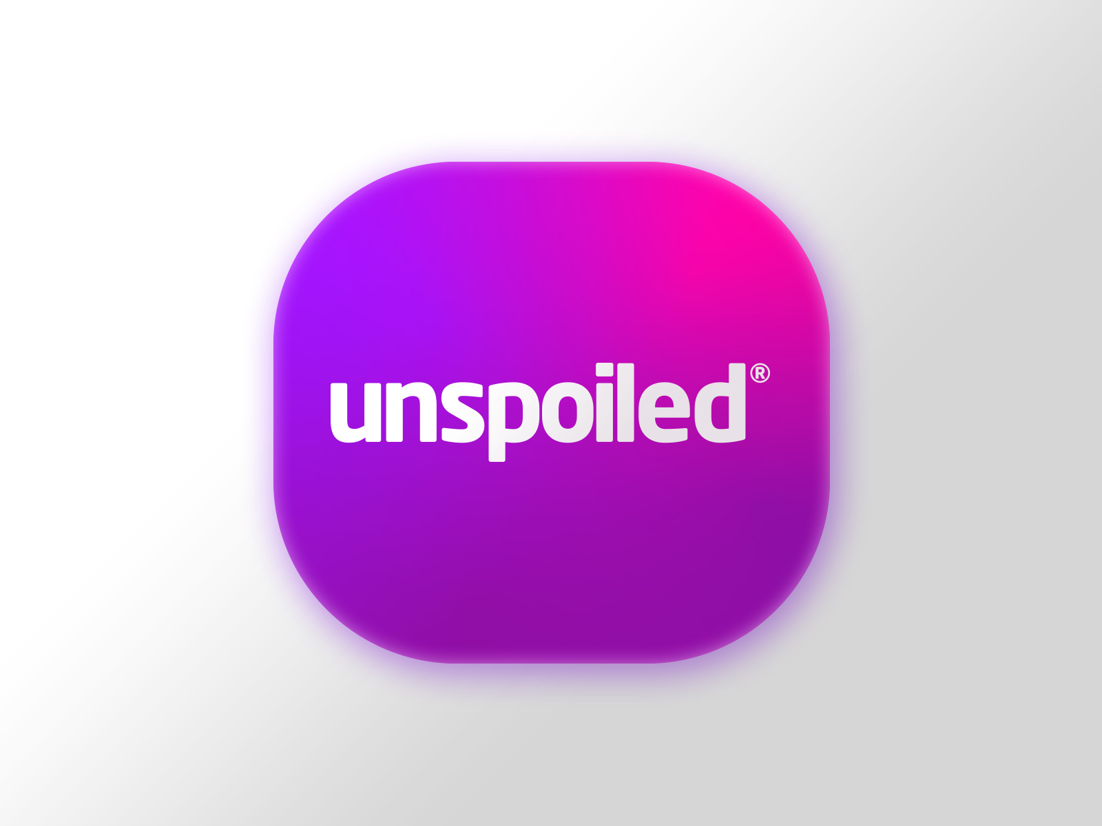 unspoiled logo by Leonardo Rivero on Dribbble