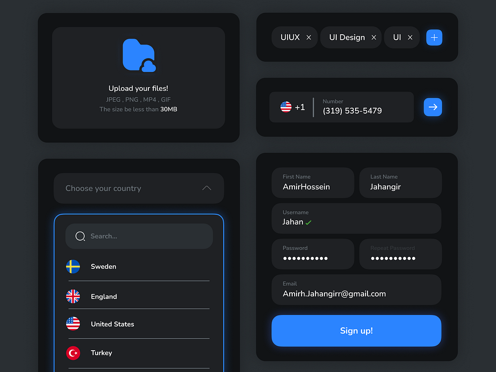 Input Form designs, themes, templates and downloadable graphic elements ...