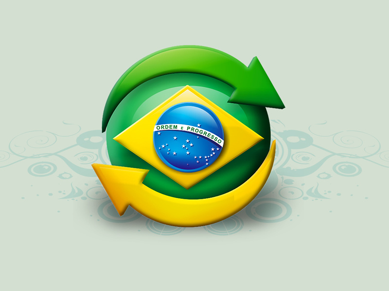 Brasil logo by Rodrigo Maia on Dribbble
