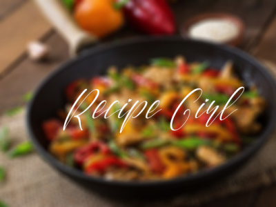 Recipe Girl 2 by Gabriel Monteiro on Dribbble
