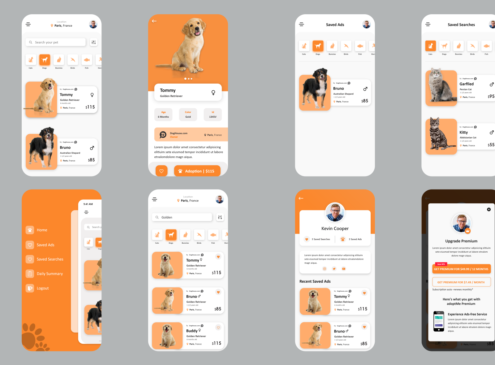 Pet shop - Mobile app by Duleeka Jayawardane on Dribbble