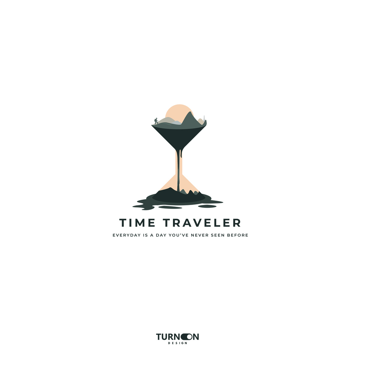 Time Traveler Vector Logo Design by Yulian Rahman on Dribbble